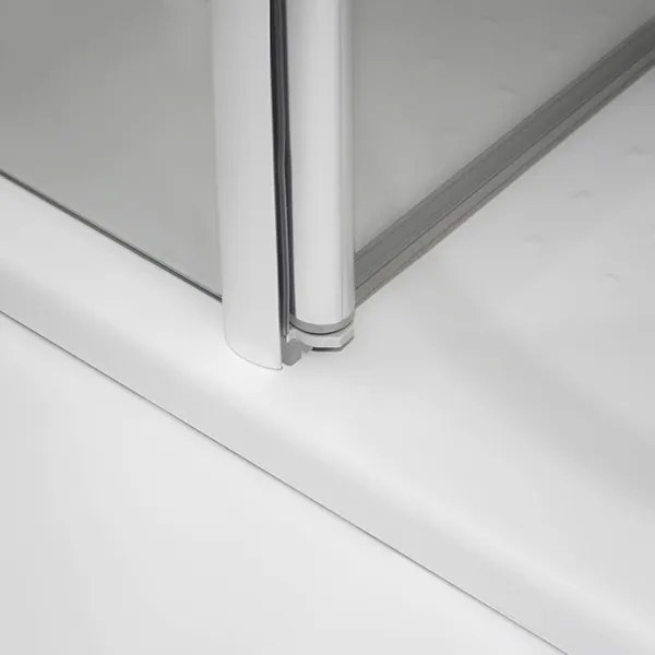 Roth TOWER LINE TDN2 Dvoukřídlé sprchové dveře pro instalaci do niky 120 cm Profil: Lesk, Sklo: Hladké čiré