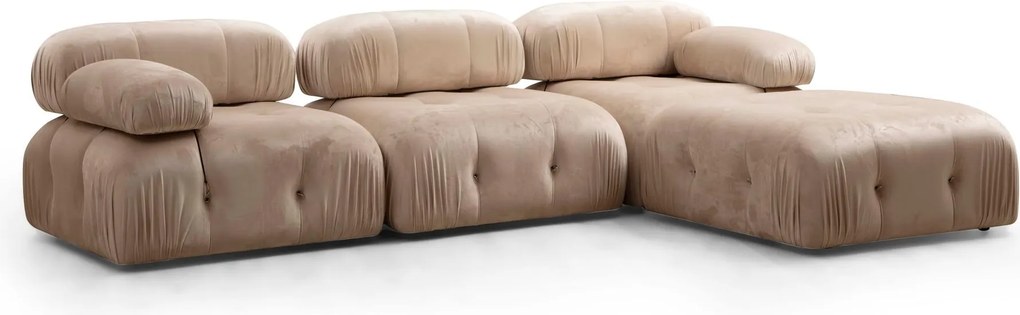 Hannah Home Modul bez opěrky pohovky BUBBLE krémová 560ARE1411