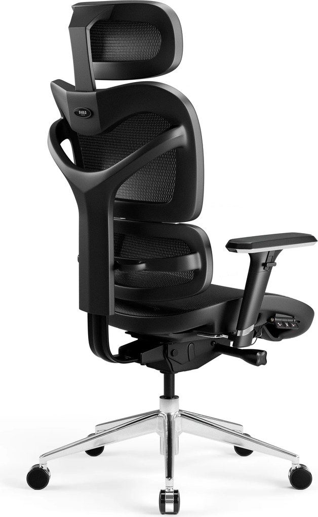Ergonomická kancelářská židle černá: Diablo V-Commander