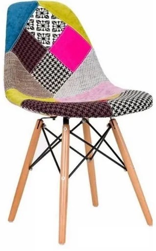 Jídelní židle PATCHWORK Ruby - skandinávský styl