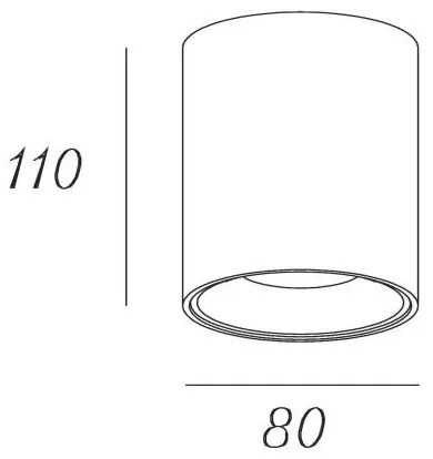 Lucide 09912/05/36 - LED Bodové svítidlo BENTOO 1xGU10/5W/230V šedá