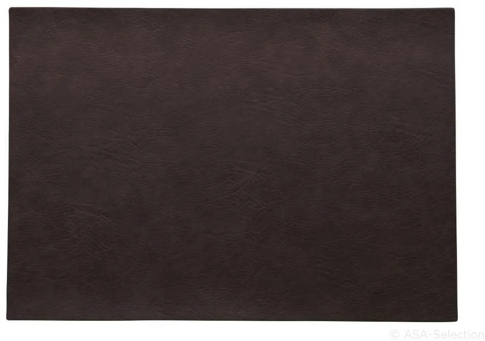 Prostírání imitace kůže 33x46 cm VEGAN LEATHER ASA Selection - coffee