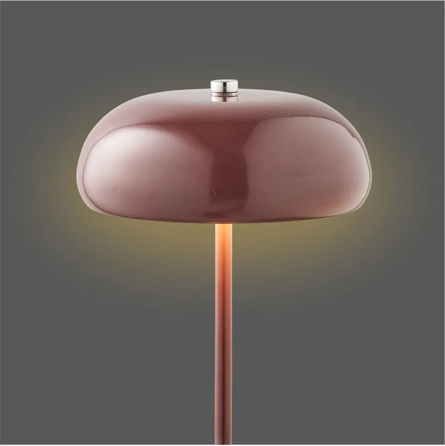 Vínová kovová stolní lampa (výška 23 cm) Margate – House Nordic