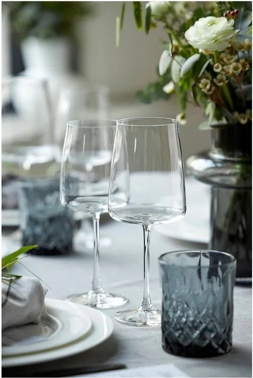 Skleničky v sadě 4 ks na víno 540 ml Zero – Lyngby Glas