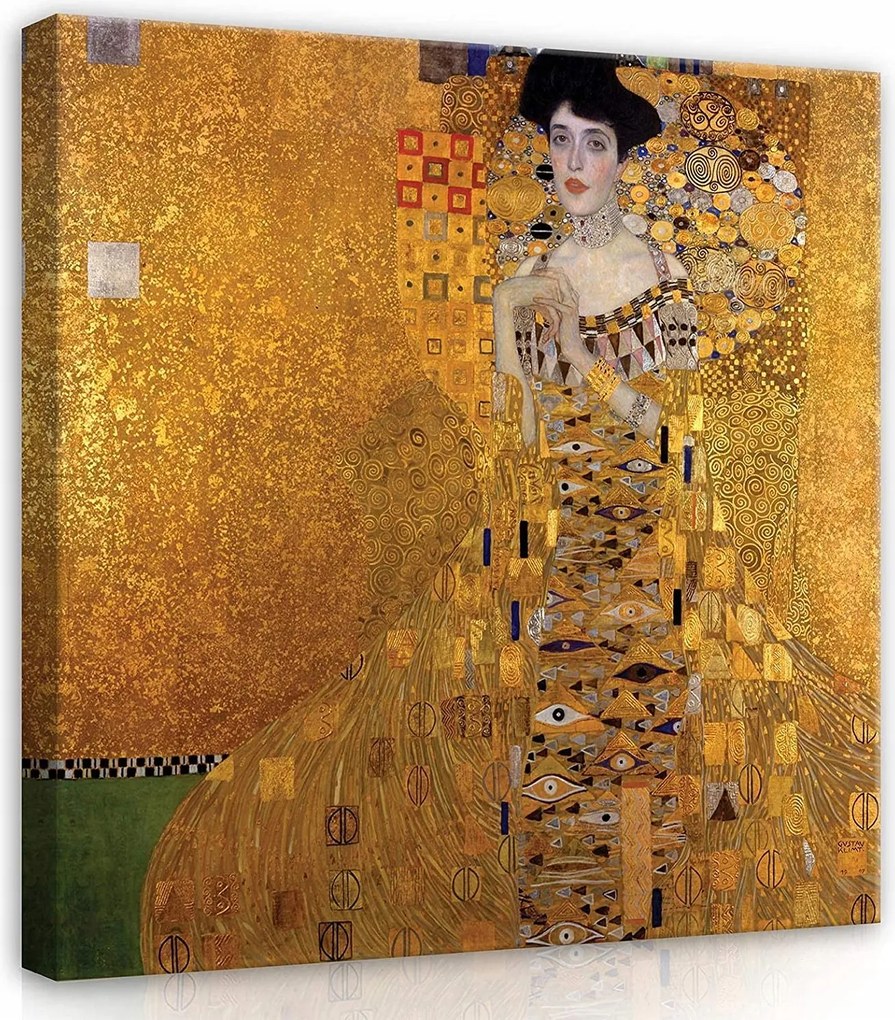 Obraz Gustav Klimt Moderní Umění Do Obývacího Pokoje Ložnice Plátno XXL 80x80