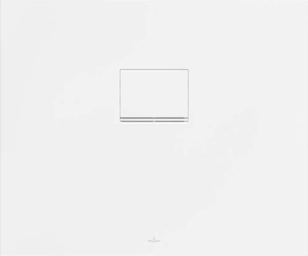 Villeroy & Boch Squaro Infinity - Sprchová vanička, 90x75 cm, Stone White UDQ9075SQI2BV-RW