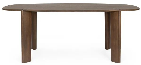 Homemotion Jídelní stůl STERLING hnědý 200X100 cm 0747477