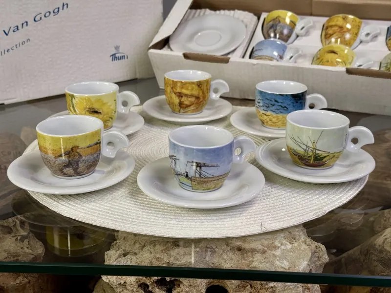 Sada 6 šálků na espresso Thun – Vincent van Gogh