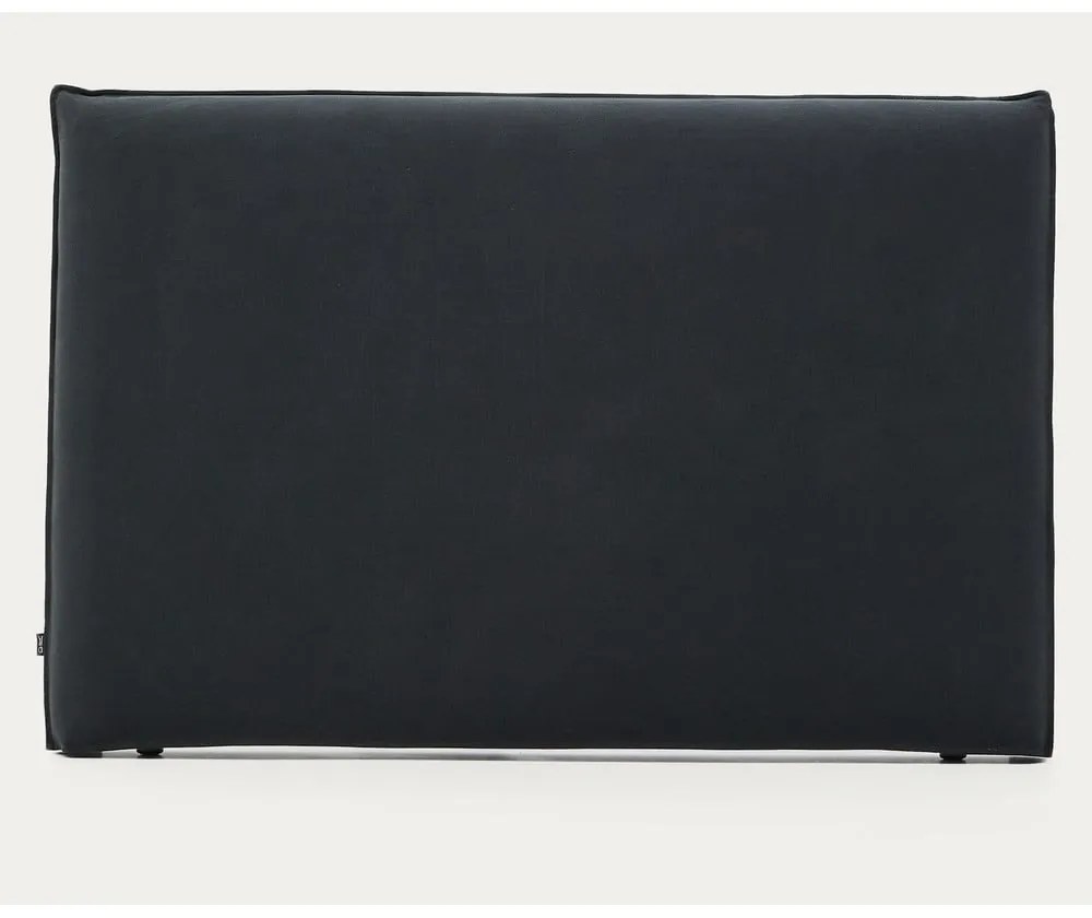 Antracitové čalouněné čelo postele 180x118 cm Jaira – Kave Home