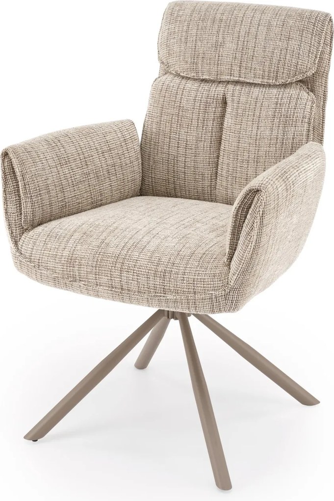 HALMAR K596 CS židle béžová/kašmír