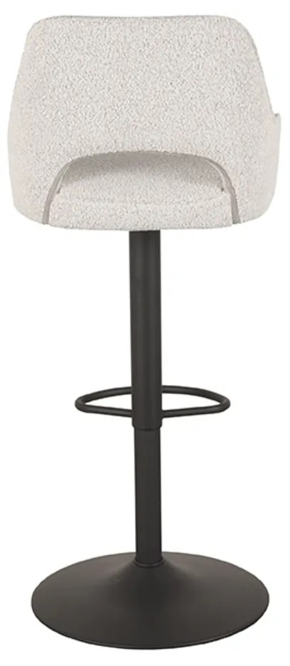 LABEL51 barová židle FER bílé bouclé CM-55.013