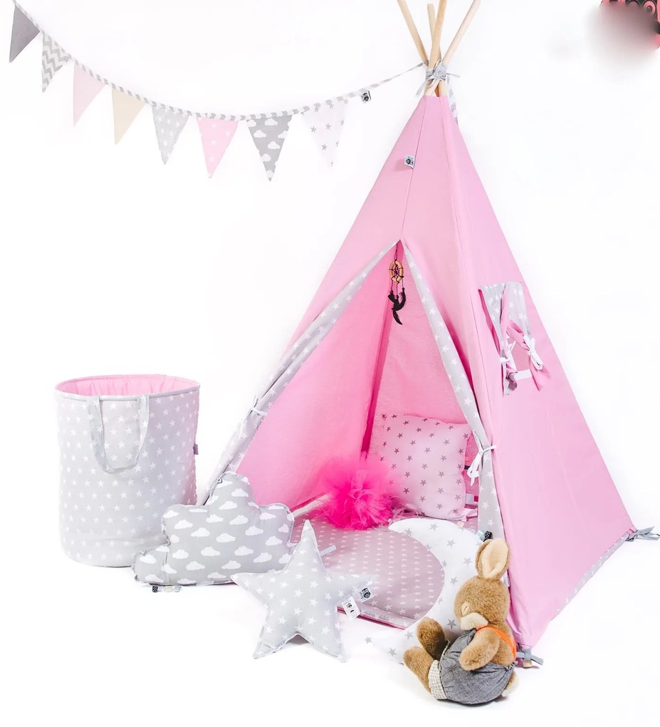 Set teepee stan Purpurový varianta: standard + SLEVA 10 %