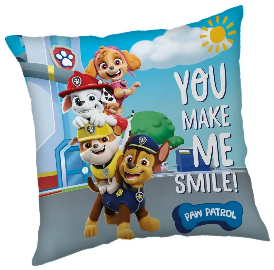 Jerry Fabrics Polštářek Paw Patrol PP325, 40 x 40 cm