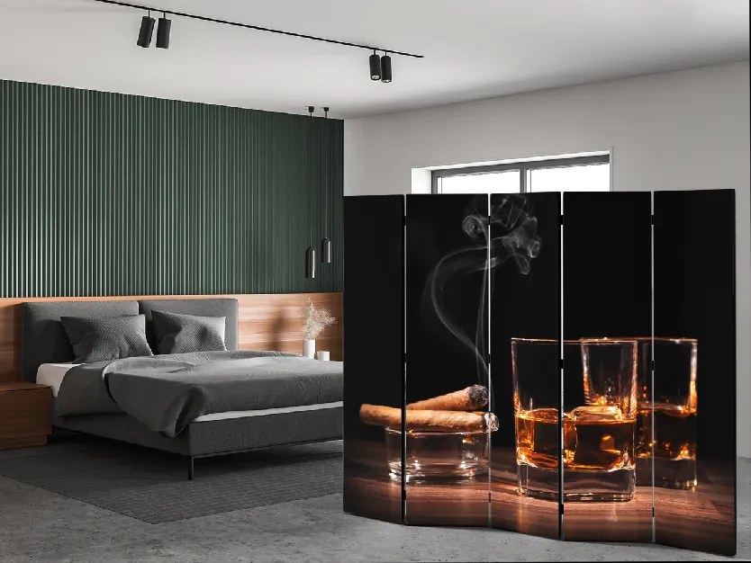 Liox Paraván pro muže whiskey Rozměr: 225 x 180 cm