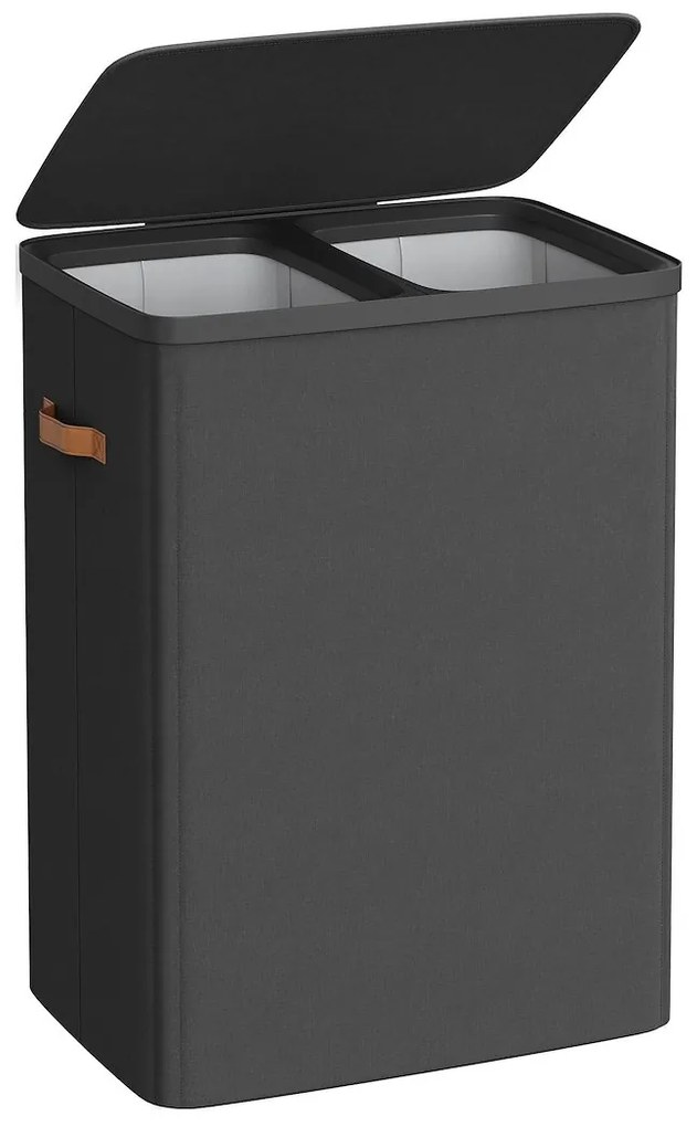 Koš na prádlo Daisy Black 2x85l