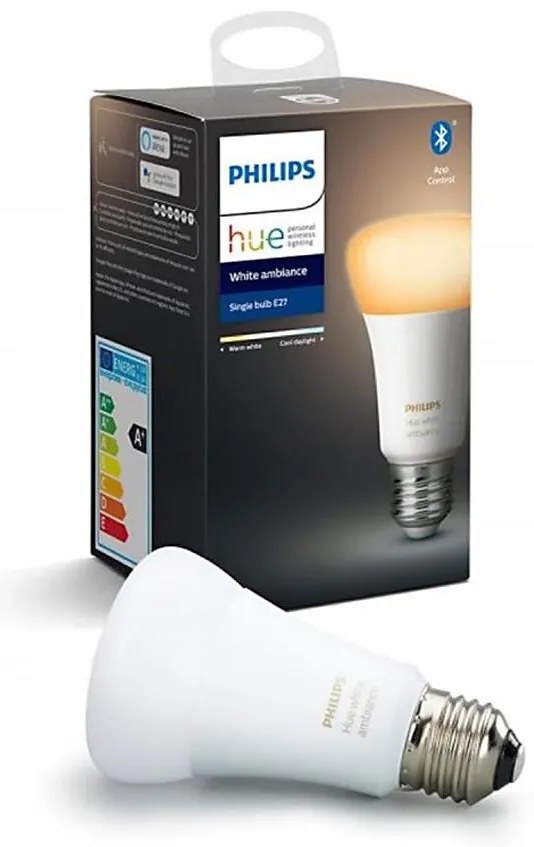 LED Stmívatelná žárovka Philips Hue WHITE AMBIANCE E27/8W/230V 2200-6500K