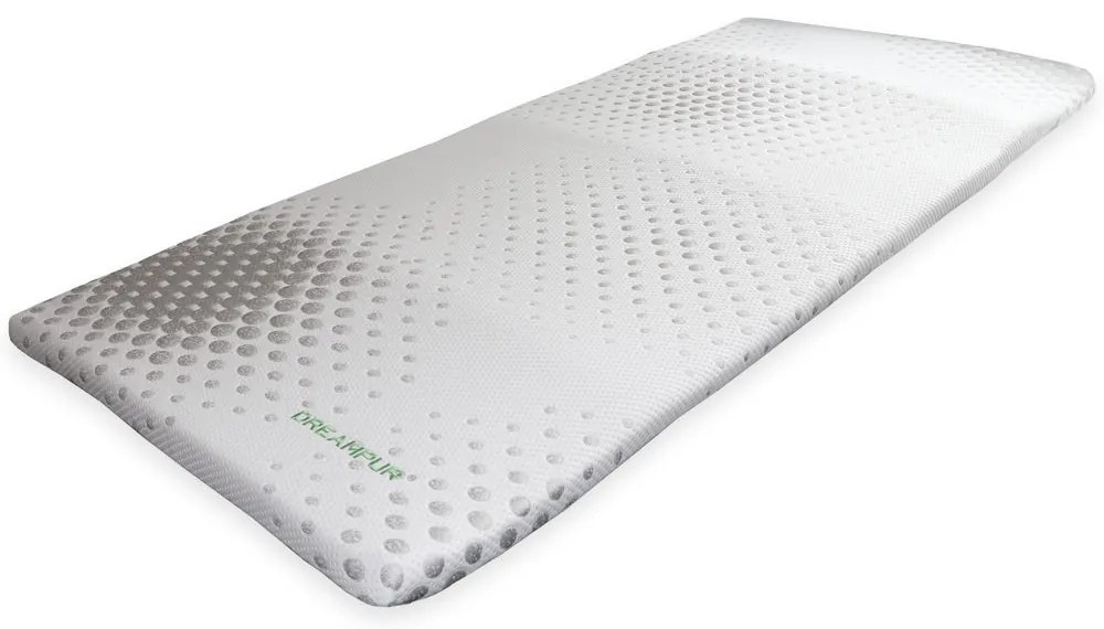 Vrchní matrace (přistýlka) z latexové pěny DREAMPUR® Grey Dots 5 cm - 120x200 cm