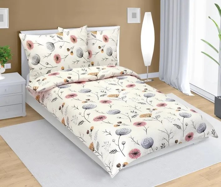 Bellatex Povlečení krepové Makovice rozměr 140x200, 70x90 cm