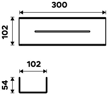 Nimco Police do koupelny, do sprchy