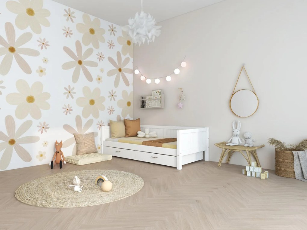 FALCO Postel s úložným prostorem Romantic 445 bílá