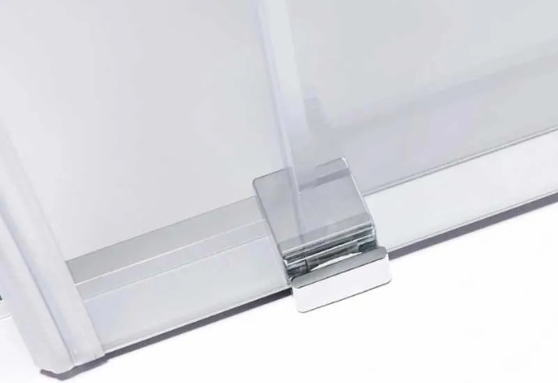 BPS-koupelny Čtvercový sprchový kout HYD-SK90B 90x90 chrom/transparent - bez vaničky