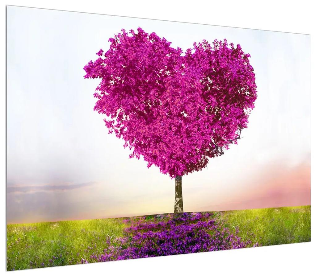 Zamilovaný obraz stromu (100x70 cm)