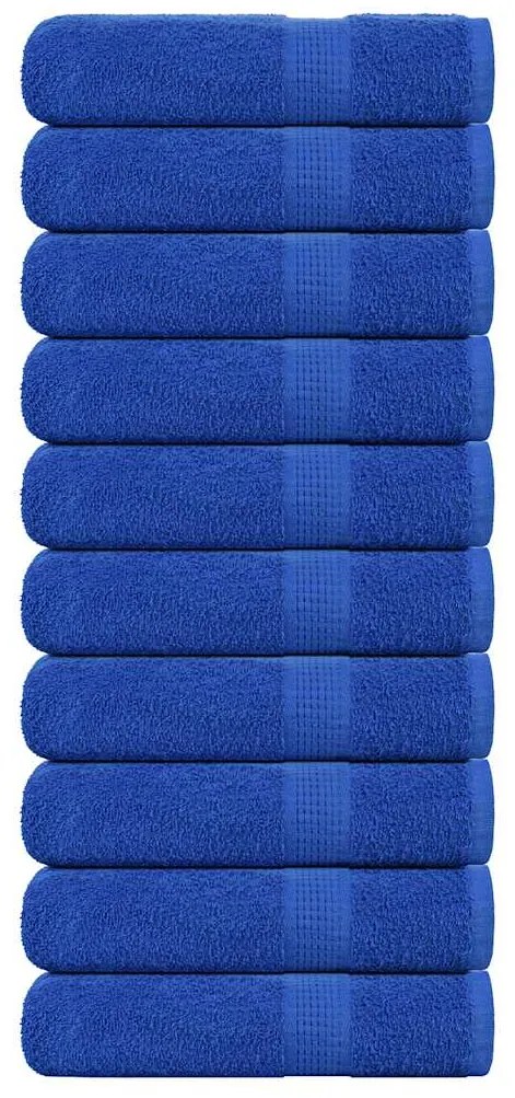 Ručníky do sprchy FROGN 10 ks modré 70 x 140 cm 360 g/m² 136715