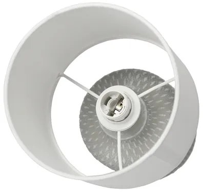 Stolní lampa INER 1xE14/40W/230V šedá
