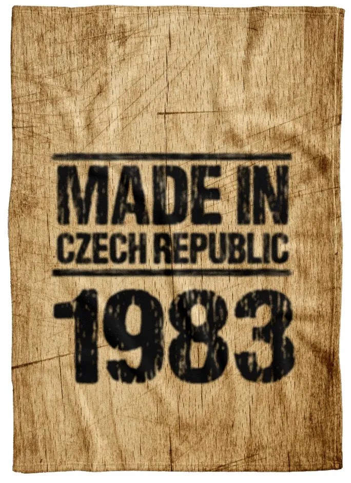 Deka Made In (rok: 1983, Podšití beránkem: NE)