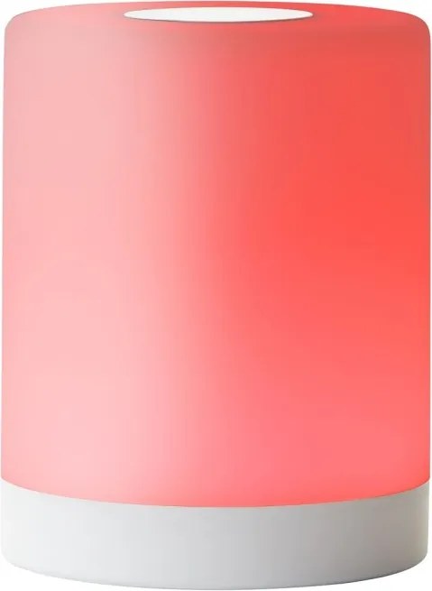 Brilliant G40955/05 AKU stolní lampa ARO RGB bílý lem USB-A, IP44