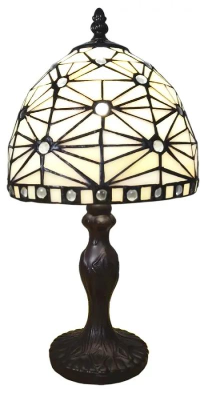 Stolní Tiffany lampa Elinore -Ø 18*33 cm – 18x33 cm