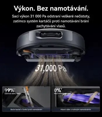 Narwal Flow 2 - AI robotický vysavač s pásovým mopem a samočistící sta