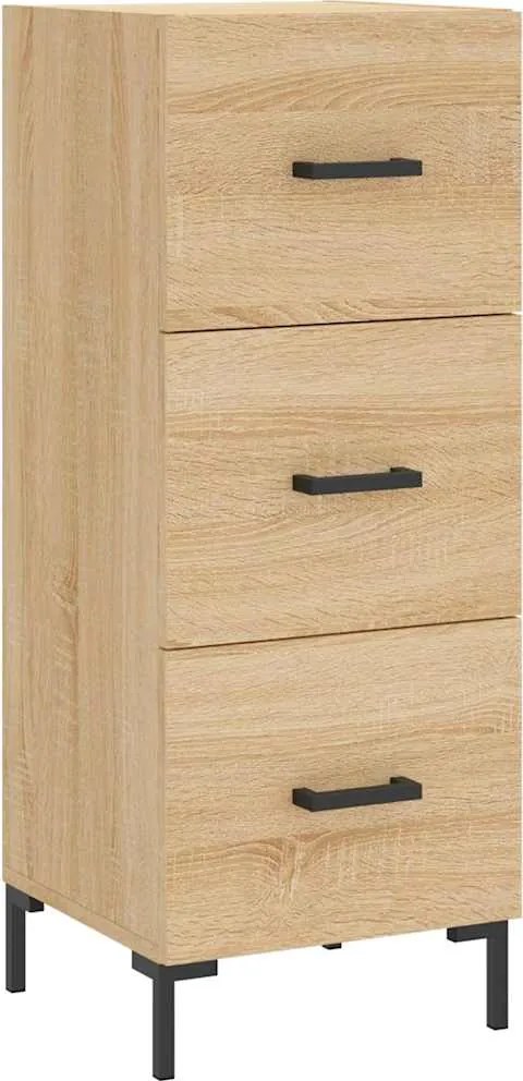 Skříň highboard dub sonoma 34,5 x 34 x 180 cm kompozitní dřevo 3198852