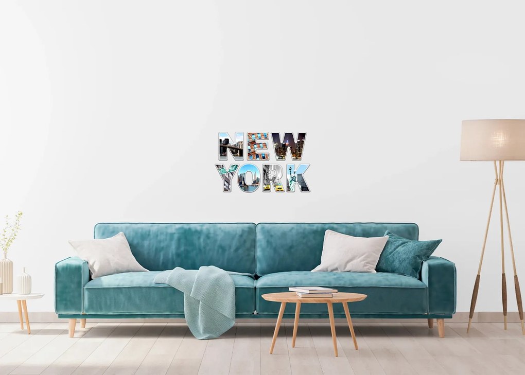 Samolepka na zeď New York | 42.5 x 65 cm | DSM3431