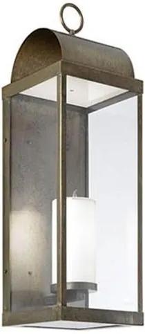 Il Fanale 265.04.FF Lanterne, venkovní nástěnná lampa ze železa, 1x42W E27, výška 73cm, IP65