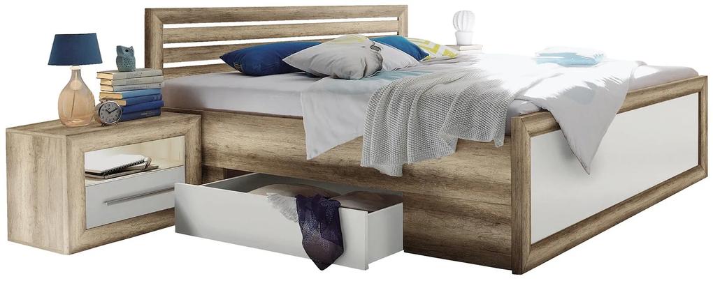Dřevěná postel FERNANDO