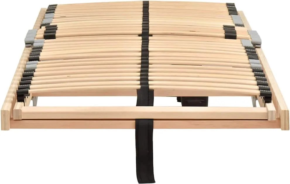 Elektrický lamelový rošt postele s 28 lamelami 7 zón 90x200 cm 321824