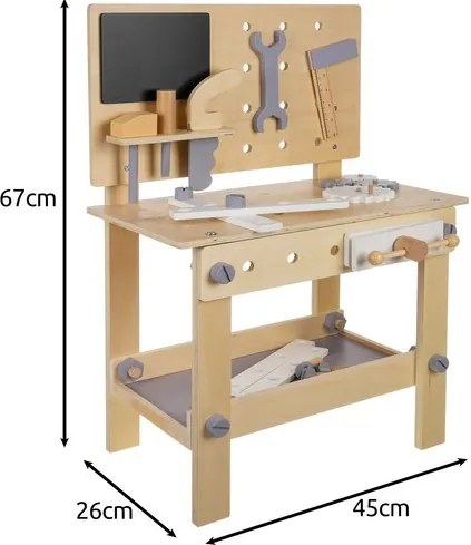 Hračkářská dílna - dřevěný Kruzzel 24820