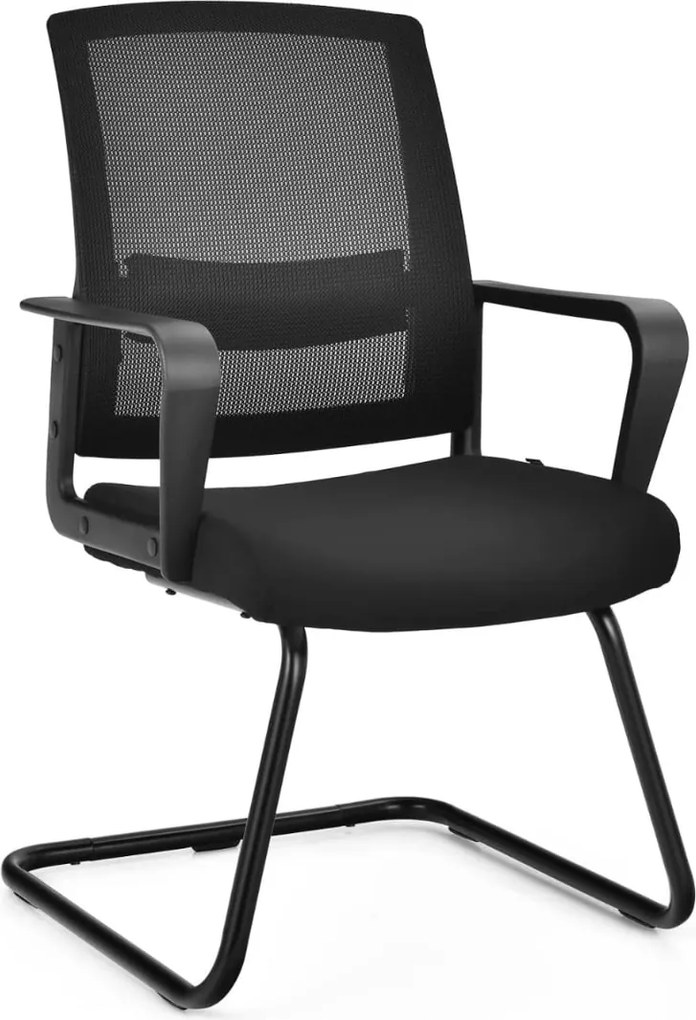 Costway Kancelářská židle net s opěradlem pojme až 136 kg – 60 × 54,5 × 94 cm
