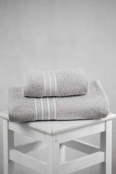 PEMITEX Ručník RELAX světle šedý 50x90 cm