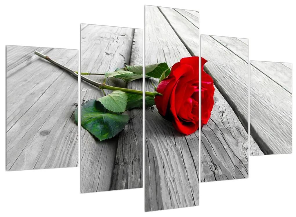 Obraz růže (150x105 cm)