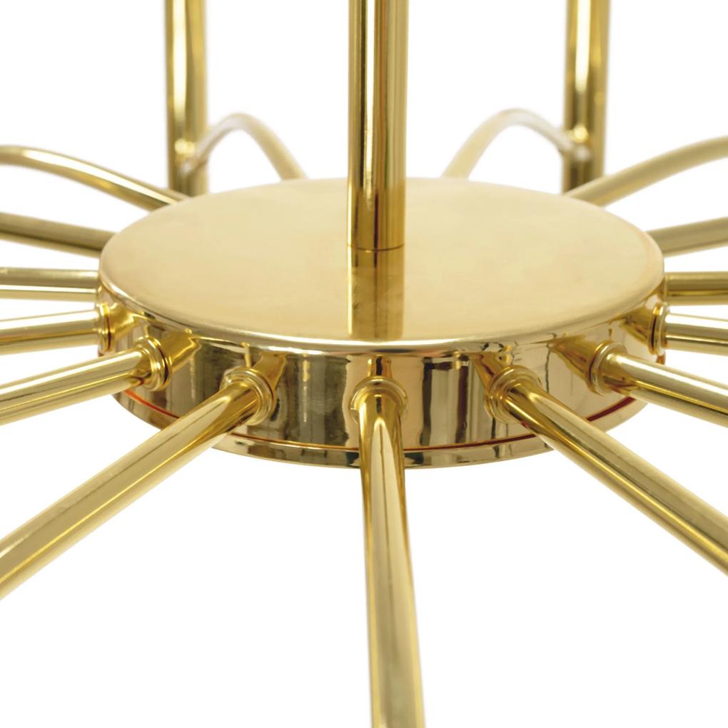 Toolight Skleněné koule Stropní svítidlo APP1197-15CP Gold