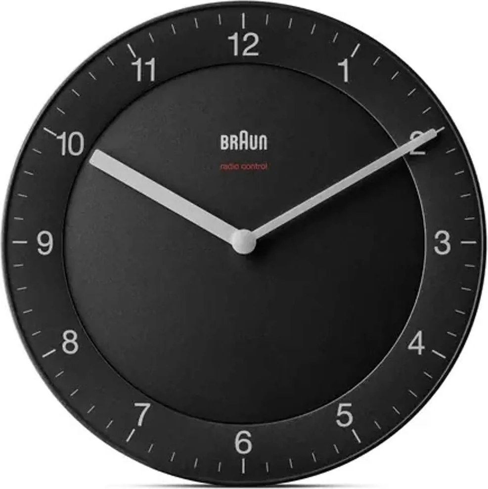 Braun - Nástěnné hodiny BC06, černá 4007218670120