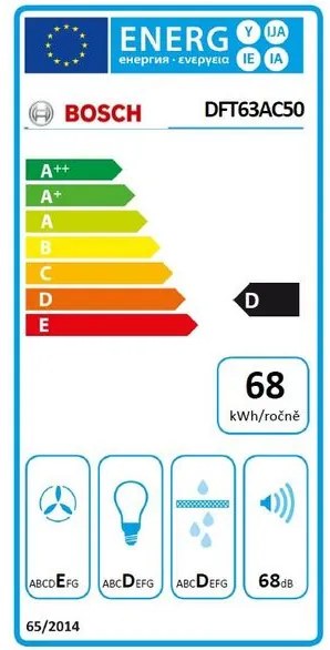 Bosch DFT63AC50 Výsuvný odsavač par