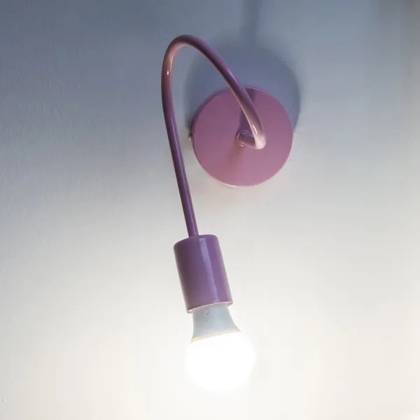 Nástěnné svítidlo OXFORD 1xE27/15W/230V růžová