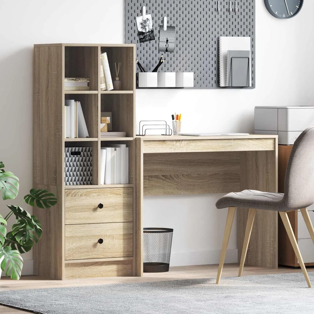 Stůl Sonoma dub 135,5 x 40 x 127 cm 2 ks 3337323