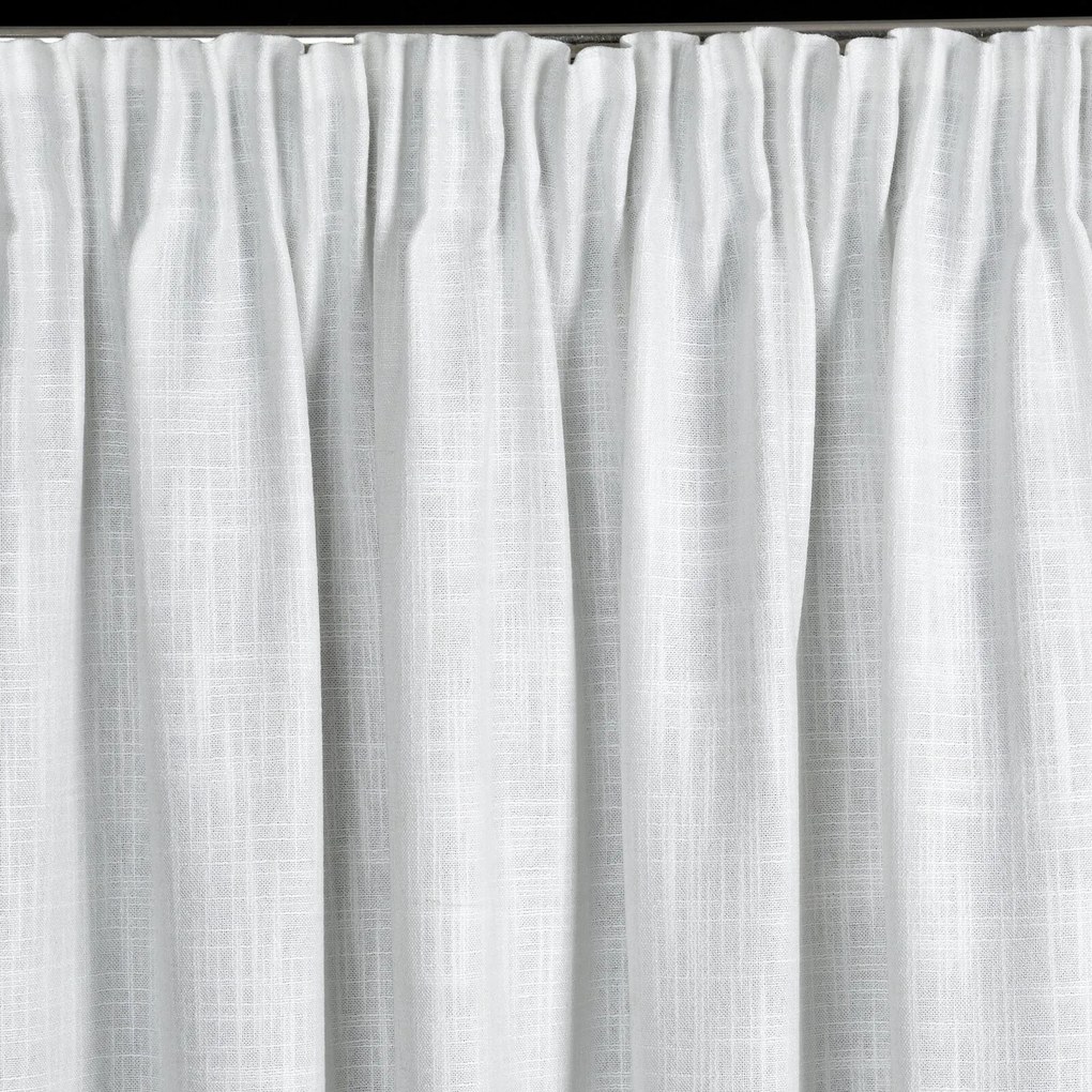 ZATEMŇOVACÍ ZÁVĚS NA PÁSCE ROSI1 140X270 CM BÍLÁ