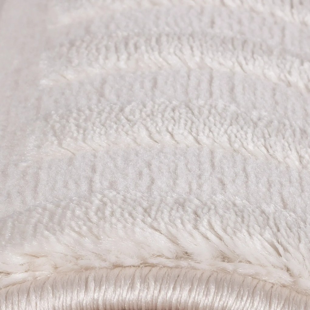 Ayyildiz, Kusový koberec Sahara 1114 Cream, 120x170, bílá, obývací pokoj