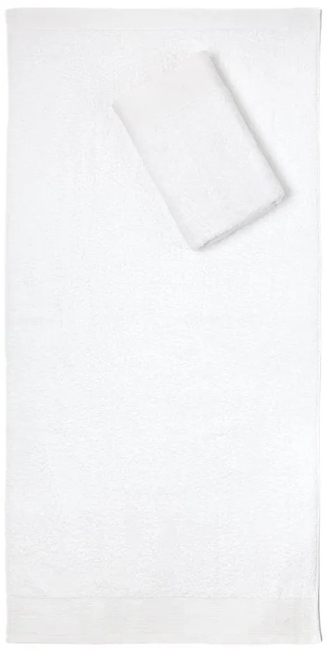 Bavlněný ručník Aqua 70x140 cm bílý