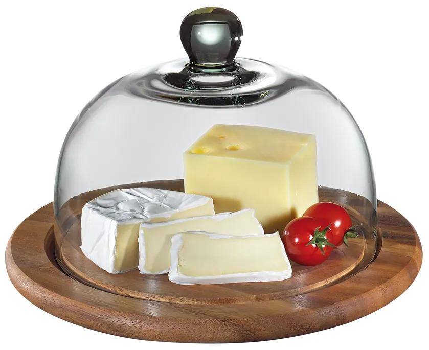 Zassenhaus Akátové prkénko na sýr s poklopem 30 cm
